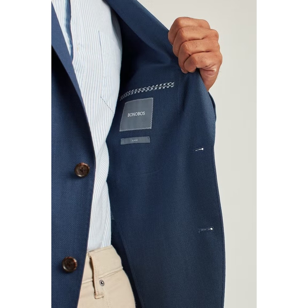 Bonobos Unconstructed Italian Wool Standard Blazer Br… - Gem